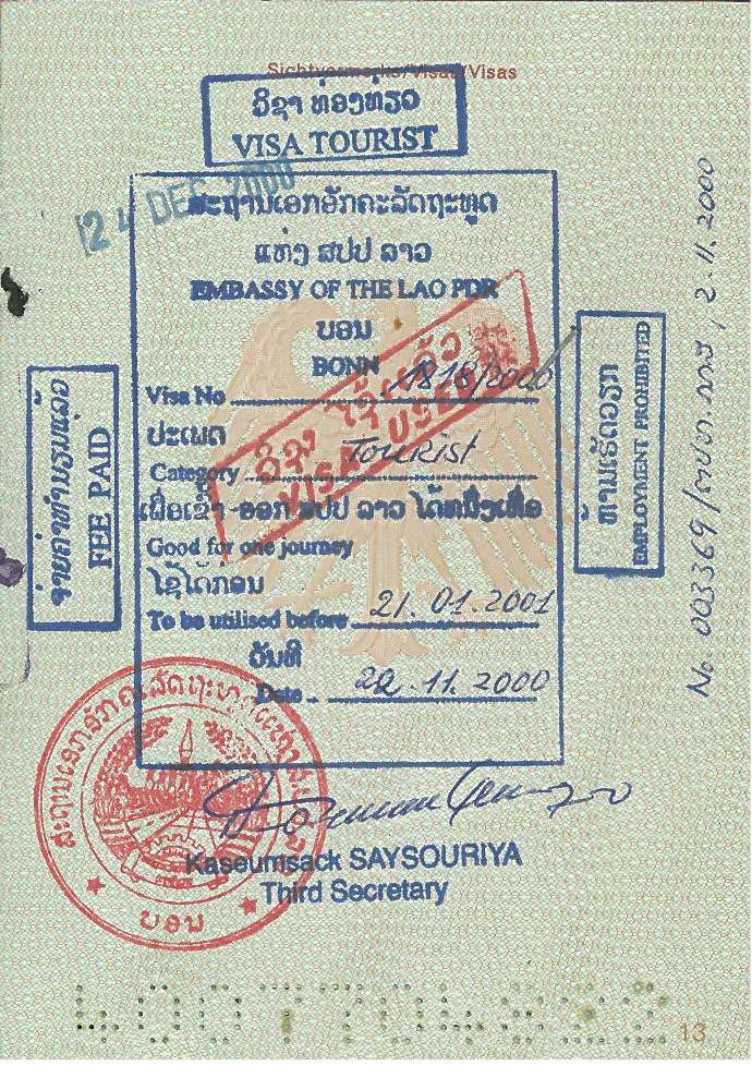 Laos Visa - Online application - Visamundi