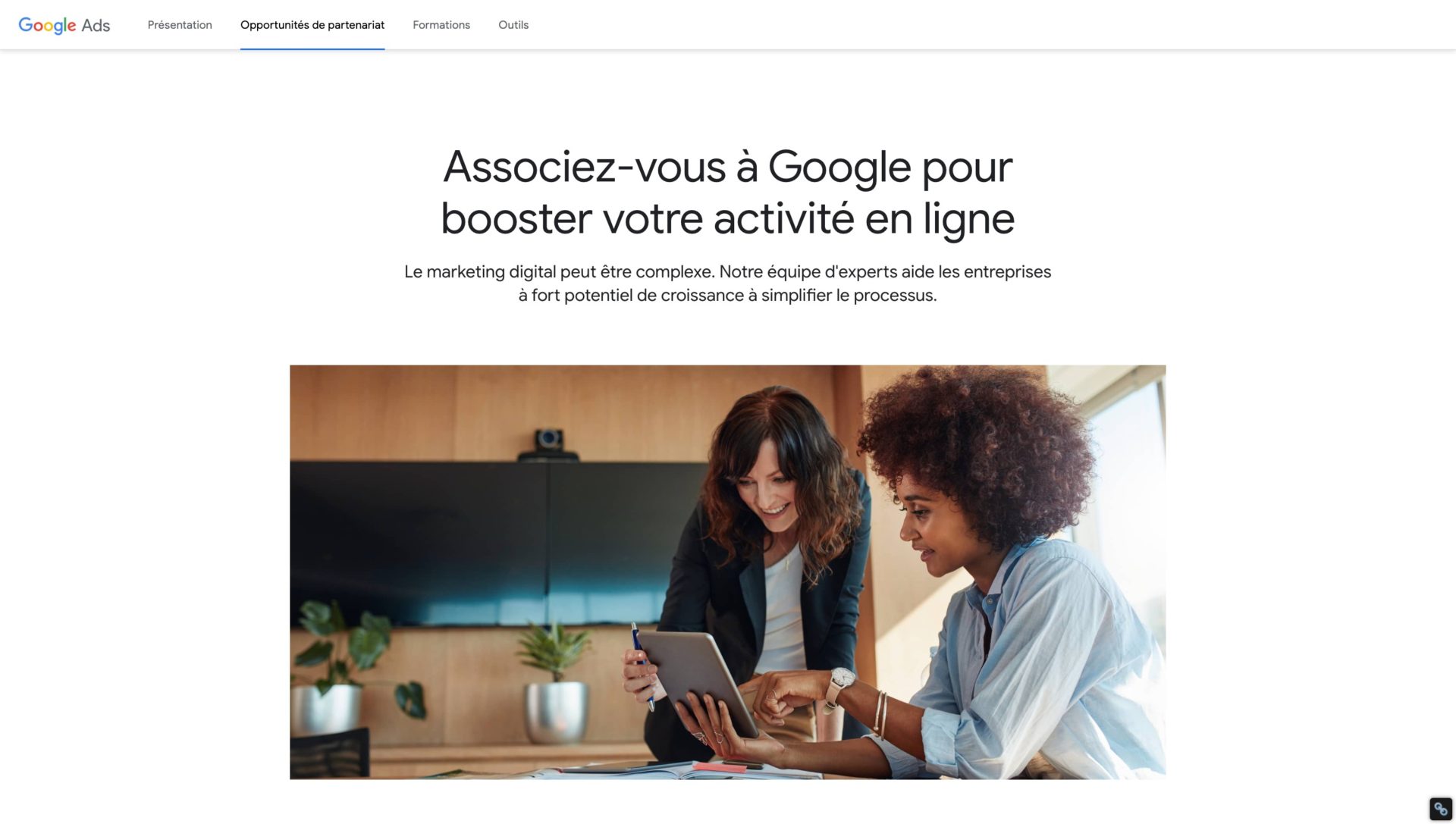 Visamundi intègre le programme d’accompagnement marketing de Google