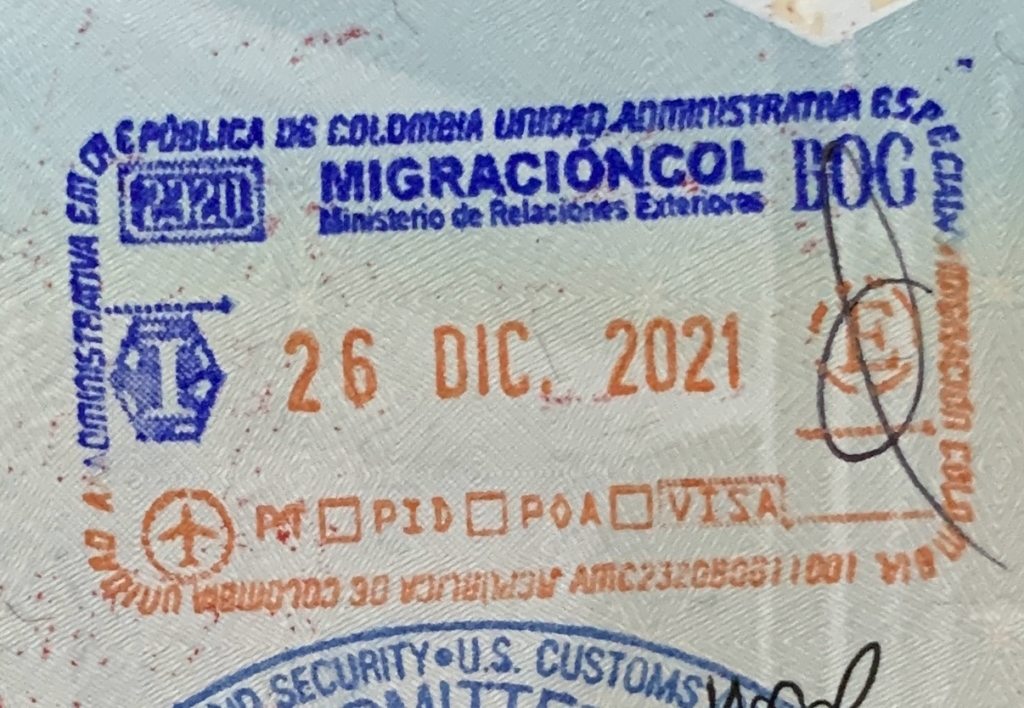Check-MIG Colombie - Formulaire d'immigration obligatoire